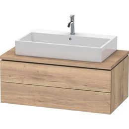 Duravit L-Cube Konsolen-Waschtischunterbau wandh&auml;ngend 1020x547x400 Front: Ei LC581905555