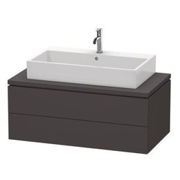 Duravit L-Cube Konsolenwaschtischunterbau wandh&auml;ngend Graphit Supermatt 1020x547x400 mm - LC58190808 LC581908080