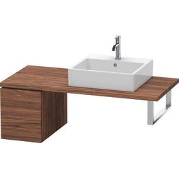 Duravit L-Cube Unterschrank f&uuml;r Konsole Nussbaum dunkel Matt 320x547x400 mm - LC583002121 LC583002121