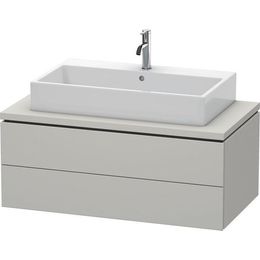 Duravit L-Cube Konsolenwaschtischunterbau wandh&auml;ngend Betongrau Matt 1020x547x400 mm - LC581900707 LC581900707
