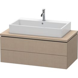 Duravit L-Cube Konsolenwaschtischunterbau wandh&auml;ngend Leinen Matt 1020x547x400 mm - LC581907575 LC581907575