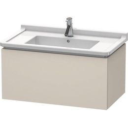 Duravit L-Cube Waschtischunterbau wandh&auml;ngend Taupe Supermatt 820x469x408 mm - LC616508383 LC616508383