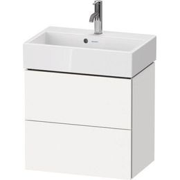 Duravit L-Cube Waschtischunterbau wandh&auml;ngend Wei&szlig; Supermatt 584x391x544 mm - LC621908484 LC621908484