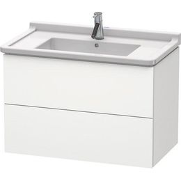 Duravit L-Cube Waschtischunterbau wandh&auml;ngend Wei&szlig; Supermatt 820x469x558 mm - LC626508484 LC626508484