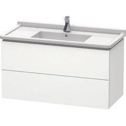 Duravit L-Cube Waschtischunterbau wandh&auml;ngend Wei&szlig; Supermatt 1020x469x558 mm - LC626608484 LC626608484