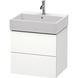 Duravit L-Cube Waschtischunterbau wandh&auml;ngend Wei&szlig; Supermatt 584x459x544 mm - LC627508484 LC627508484