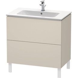 Duravit L-Cube Waschtischunterbau bodenstehend Taupe Supermatt 820x481x704 mm - LC662608383 LC662608383