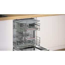 Bosch Unterbaugeschirrsp&uuml;ler "SMP4ECW72S", B:59,8cm H:81,5cm T:57,3cm, silber, Geschirrsp&uuml;ler