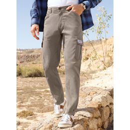 Catamaran Herren Cargohose, beige, Gr. 30, unifarben, 98% Baumwolle, 2% Elasthan, Hosen