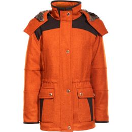 Rascher Damen Signal-Lodenjacke Orange (Gr&ouml;&szlig;e: 34)