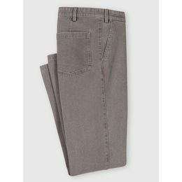 CLASSIC Herren Webhose, braun, Gr. 25, gemustert, 98% Baumwolle, 2% Elasthan, Hosen