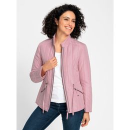 Inspirationen Damen Steppjacke, lila, Gr. 40, unifarben, 100% Polyester, Wattierung:100% Polyester, Jacken