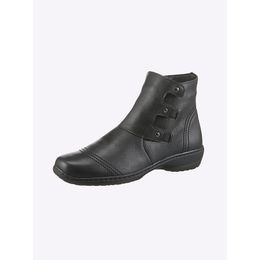 CLASSIC Damen Stiefelette, Gr. 38, schwarz, Glattleder, Leder, Rindsleder, Schuhe