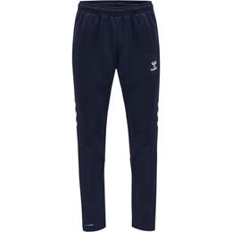 Hummel Herren Trainingshose, blau, Gr. XXXL, Obermaterial: 100% Polyester, Hosen