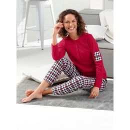 wäschepur WÄSCHEPUR Damen Schlafanzug, Gr. 40, schwarz, 100% Baumwolle, Homewear-Sets