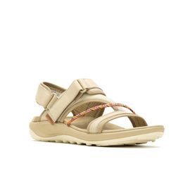 Merrell Damen Sandale "TERRAN 4 BACKSTRAP", Gr. 42, beige, Leder, Schuhe