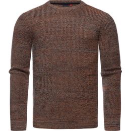 Ragwear Sweatshirt 'Aralt' Herren Gr&ouml;&szlig;e M braun / graumeliert