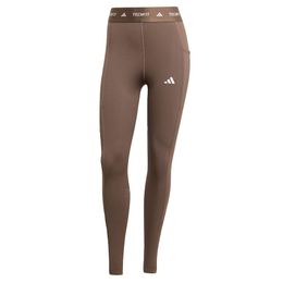 adidas Performance Workout Pants 'Stash' female Brown size M