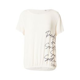 SOCCX Bluse Damen Größe M nude / schwarz