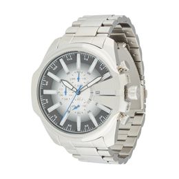 Diesel Analog Watch 'MEGA CHIEF' male Silver size One Size