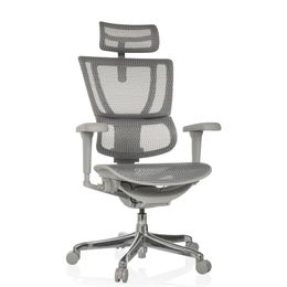 hjh OFFICE Luxus Chefsessel ERGOHUMAN SLIM ULTRA G GEN2 Netzstoff mit Armlehnen (h&ouml;henverstellbar)