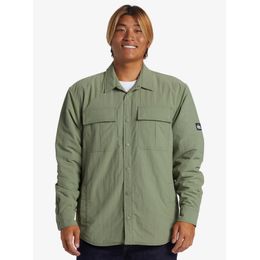 Hemdjacke Quiksilver, Herren, Gr. S, grün (sea spray), Obermaterial: 100% Nylon. Wattierung: 100% Polyester, Jacken Shacket Übergangsjacke