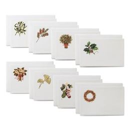 Kleine Weihnachtskarten floral