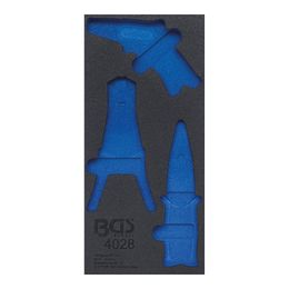 BGS-technic BGS Werkstattwageneinlage 1/3 4028-1, leer, f&uuml;r Art. 4028 ; BGS technic)