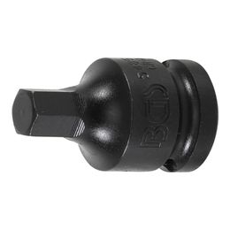 BGS-technic BGS Kraft-Bit-Einsatz 5485-10, Antrieb Innenvierkant 12,5 mm (1/2"), Innensechskant 10 mm ; BGS technic)