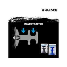 Magnethalter D.65mm schwarz Halder (3688.003)