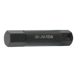 BGS-technic BGS Bit 5246-H22, Länge 100 mm, Antrieb Außensechskant 22 mm, Innensechskant 22 mm ; BGS technic)