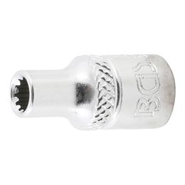 BGS-technic BGS Steckschl&uuml;ssel-Einsatz Gear Lock 10101, Antrieb Innenvierkant 6,3 mm (1/4"), SW 4,5 mm ; BGS technic)