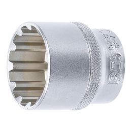 BGS-technic BGS Steckschl&uuml;ssel-Einsatz Gear Lock 10232, Antrieb Innenvierkant 12,5 mm (1/2"), SW 32 mm ; BGS technic)