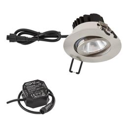 EVN Lichttechnik P-LED Deckeneinbauleuchte 3000K IP65-230V PC650N61302)