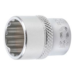 BGS-technic BGS Steckschl&uuml;ssel-Einsatz Zw&ouml;lfkant 10784, Antrieb Innenvierkant 6,3 mm (1/4"), SW 14 mm ; BGS technic)