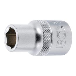 BGS-technic BGS Steckschl&uuml;ssel-Einsatz Sechskant 2771, Antrieb Innenvierkant 12,5 mm (1/2"), SW 7/16" ; BGS technic)