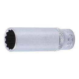 BGS-technic BGS Steckschl&uuml;ssel-Einsatz Zw&ouml;lfkant, tief 10712, Antrieb Innenvierkant 6,3 mm (1/4"), SW 12 mm ; BGS technic)