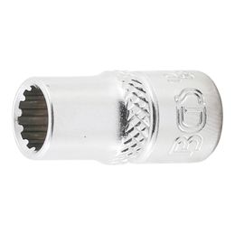 BGS-technic BGS Steckschl&uuml;ssel-Einsatz Gear Lock 10107, Antrieb Innenvierkant 6,3 mm (1/4"), SW 7 mm ; BGS technic)