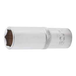 BGS-technic BGS Steckschl&uuml;ssel-Einsatz Sechskant, tief 10558, Antrieb Innenvierkant 12,5 mm (1/2"), SW 18 mm ; BGS technic)