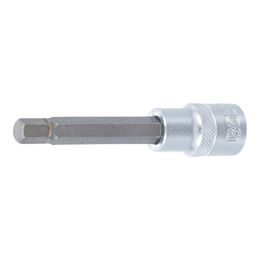 BGS-technic BGS Bit-Einsatz 4268, L&auml;nge 100 mm, Antrieb Innenvierkant 12,5 mm (1/2"), Innensechskant 9 mm ; BGS technic)