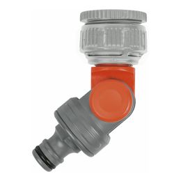 Gardena SB-Winkelhahnst&uuml;ck f&uuml;r 26,5 mm (G 3/4)-Wasserhahn mit 33,3 mm (G 1)-Gewinde, f&uuml;r 21 mm (G 1/2)-Wasserhahn mit 26,5 mm (G 3/4)-Gewinde (02999-20)