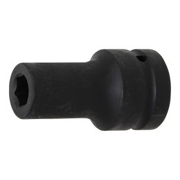 BGS-technic BGS Kraft-Steckschl&uuml;ssel-Einsatz Sechskant, tief 5500-17, Antrieb Innenvierkant 25 mm (1"), SW 17 mm ; BGS technic)