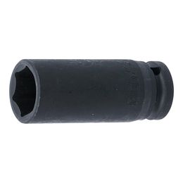 BGS-technic BGS Kraft-Steckschl&uuml;ssel-Einsatz Sechskant, tief 7222, Antrieb Innenvierkant 12,5 mm (1/2"), SW 22 mm ; BGS technic)