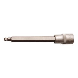 BGS-technic BGS Bit-Einsatz 4258-5, L&auml;nge 140 mm, Antrieb Innenvierkant 12,5 mm (1/2"), Innensechskant mit Kugelkopf 5 mm ; BGS technic)