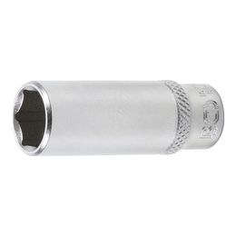 BGS-technic BGS Steckschl&uuml;ssel-Einsatz Sechskant, tief 10674, Antrieb Innenvierkant 6,3 mm (1/4"), SW 1/2" ; BGS technic)