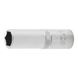 BGS-technic BGS Steckschl&uuml;ssel-Einsatz Sechskant, tief 10555, Antrieb Innenvierkant 12,5 mm (1/2"), SW 15 mm ; BGS technic)