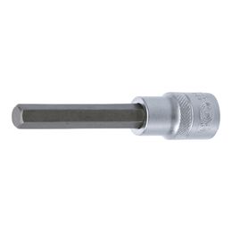BGS-technic BGS Bit-Einsatz 4264, L&auml;nge 100 mm, Antrieb Innenvierkant 12,5 mm (1/2"), Innensechskant 10 mm ; BGS technic)