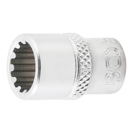 BGS-technic BGS Steckschl&uuml;ssel-Einsatz Gear Lock 10110, Antrieb Innenvierkant 6,3 mm (1/4"), SW 10 mm ; BGS technic)