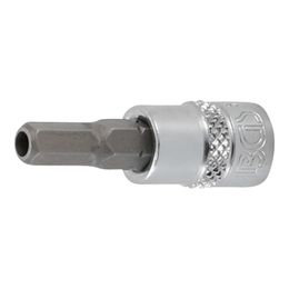 BGS-technic BGS Bit-Einsatz 5156-5-5, Antrieb Innenvierkant 6,3 mm (1/4"), Innensechskant mit Bohrung 5,5 mm ; BGS technic)
