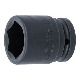 BGS-technic BGS Kraft-Steckschl&uuml;ssel-Einsatz Sechskant 5632, Antrieb Innenvierkant 20 mm (3/4"), SW 32 mm ; BGS technic)